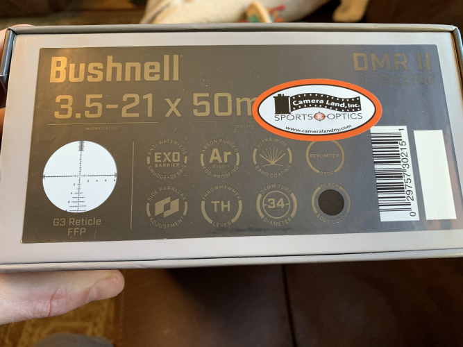 SOLD - Bushnell Elite Tactical DMR2 3-21x50 Scope | Hunt Talk